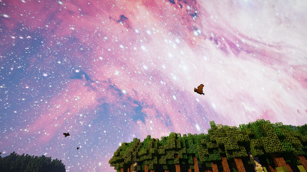 WALL LAGOON NEBULA VISTA! Sky Texture Pack! ALL VERSIONS! Minecraft ...