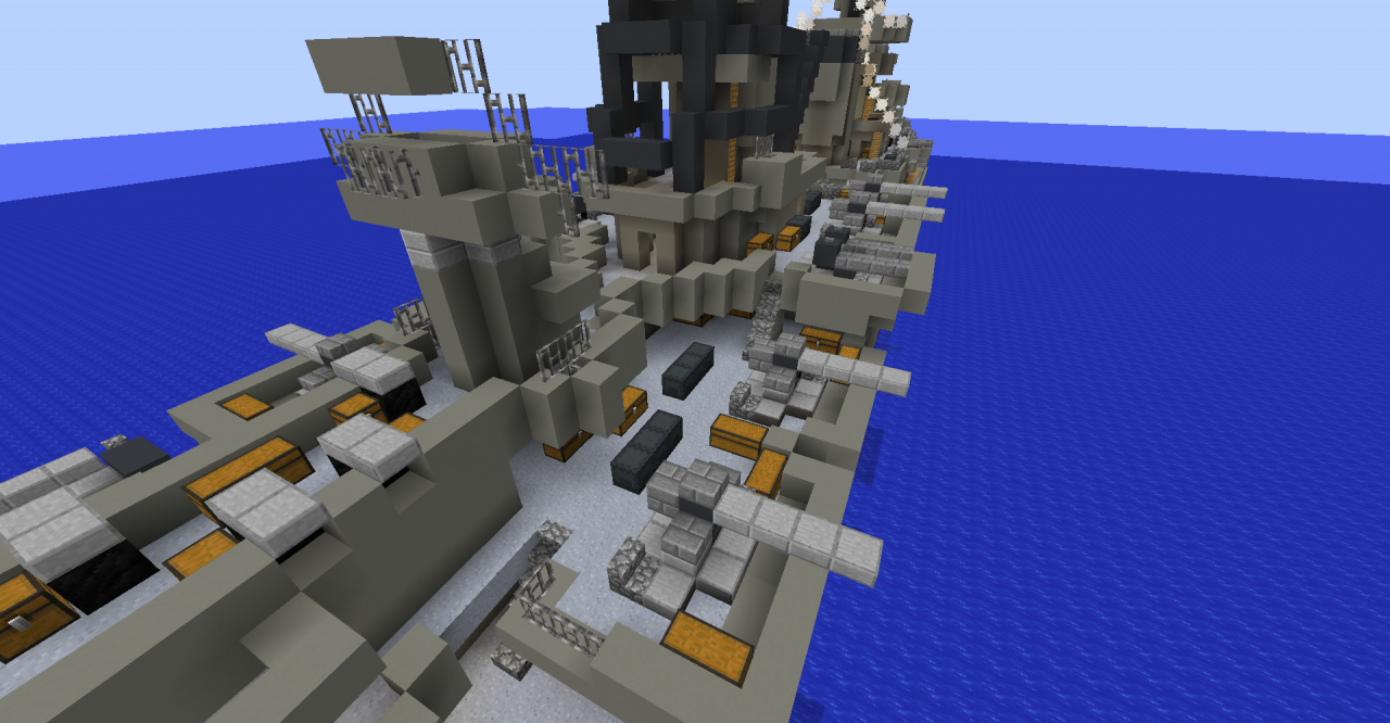 USS Java CA-37 (Java Class Cruiser) Minecraft Map