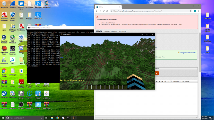 No Rules* Do anything you want* Minecraft Server