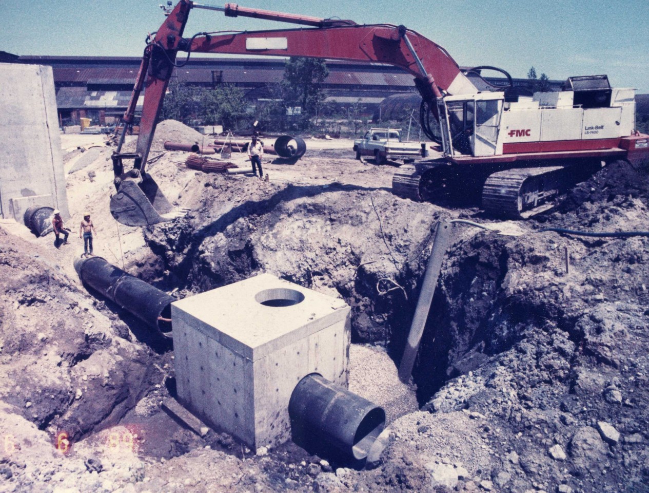 Link-belt LS7400 Excavator Minecraft Map