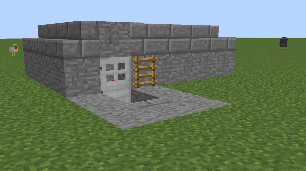 MG Bunker Type 1 Minecraft Map