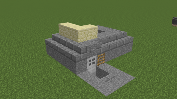 MG Bunker Type 1 Minecraft Map