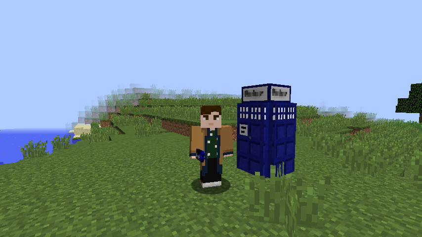 TARDIS in-development Minecraft Map