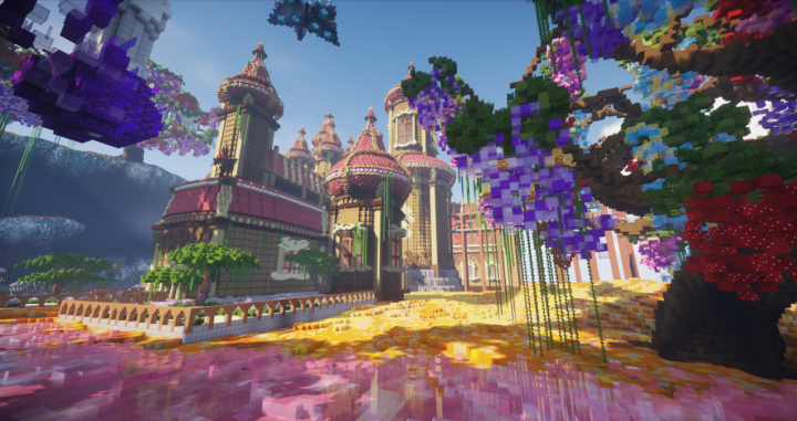 Secret Fantasty Garden Minecraft Map