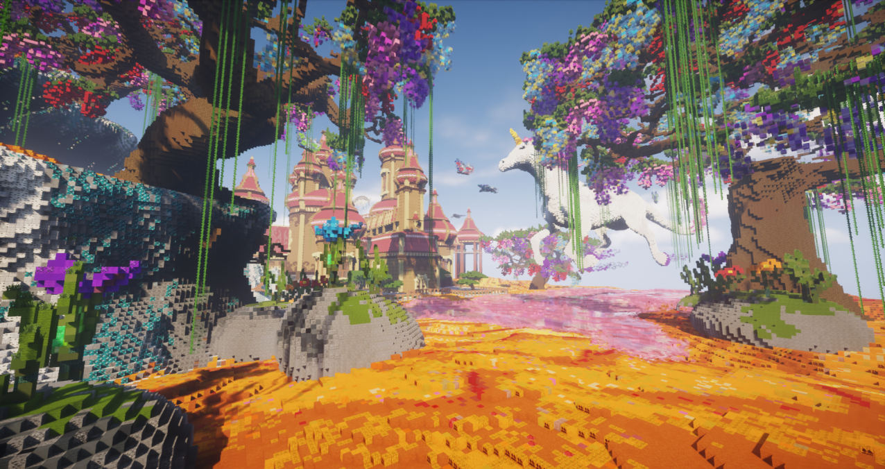 Secret Fantasty Garden Minecraft Map