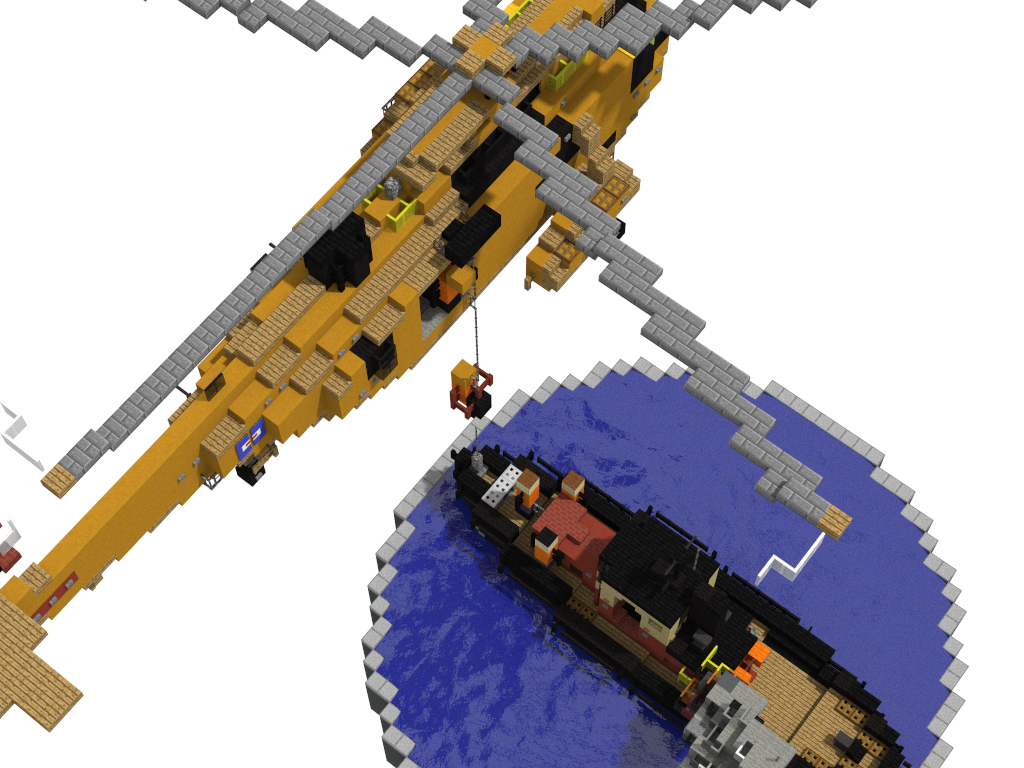Sea Rescue Diorama Minecraft Map