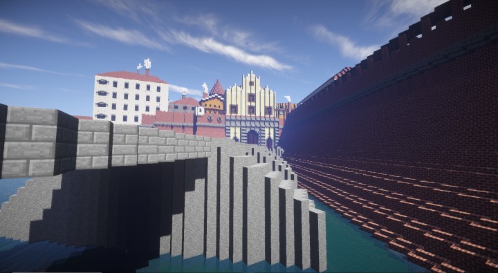 Medieval City Gate Minecraft Map