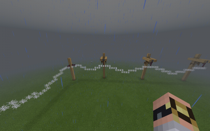 Realistic transmission line Minecraft Map