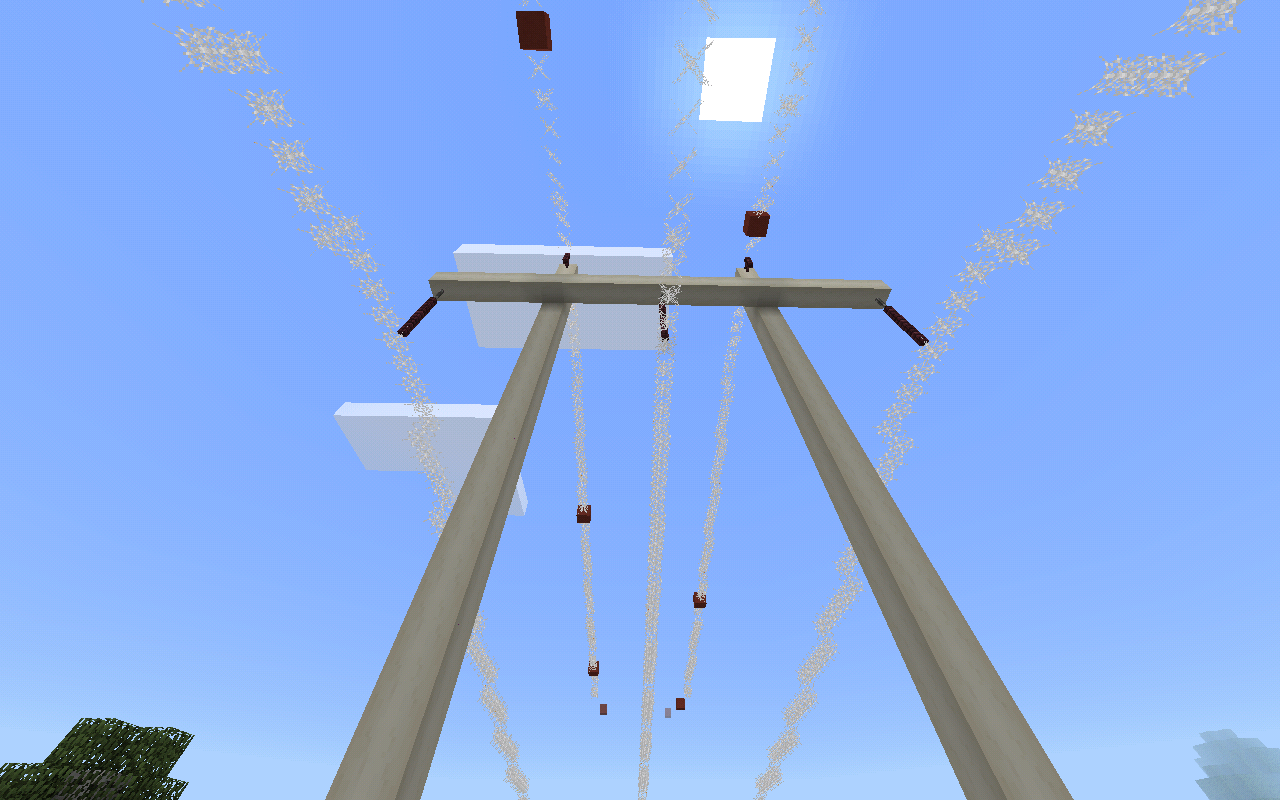 1:1 scale 500 Kv transmission line Minecraft Map