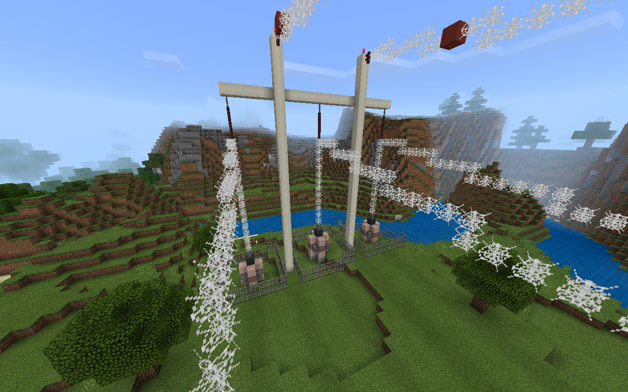 1:1 scale 500 Kv transmission line Minecraft Map