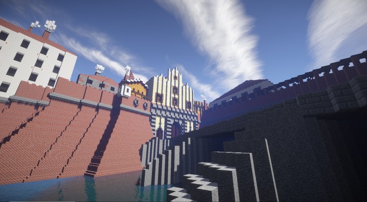 Medieval City Gate Minecraft Map