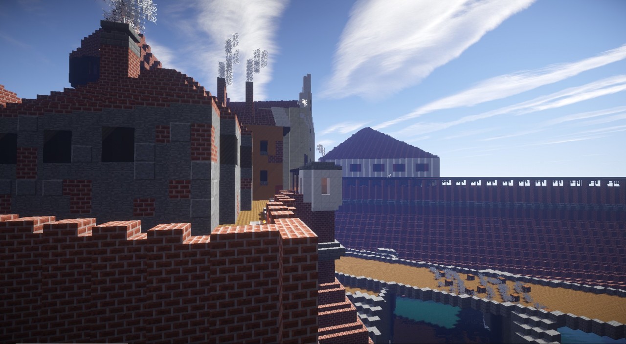 Medieval City Gate Minecraft Map