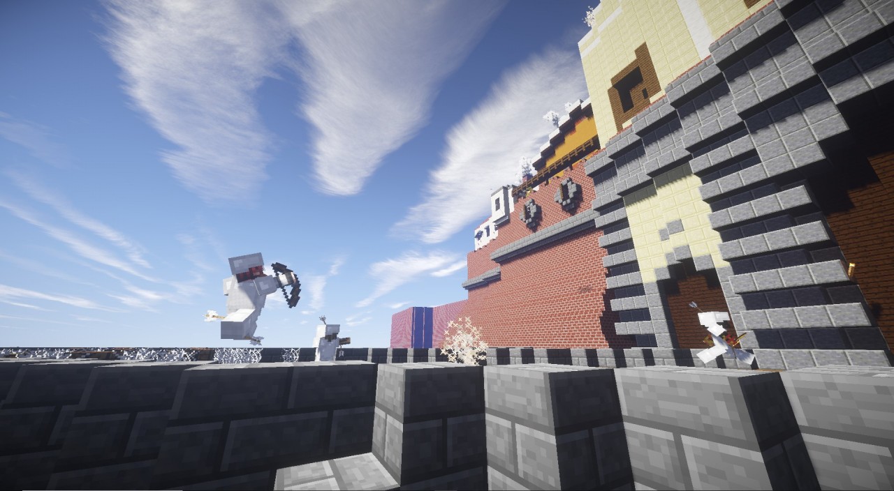 Medieval City Gate Minecraft Map