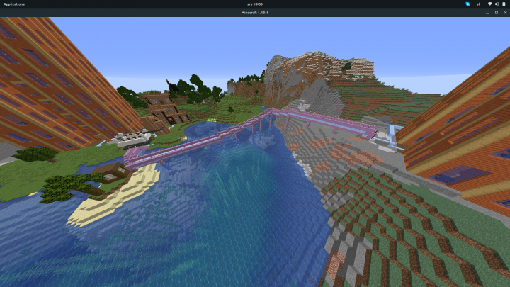 Best survival world (Built in creative) for 302 players! Minecraft Map