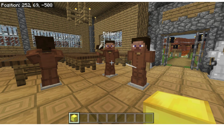 Minecraft Bedrock Edition Auction House Minecraft Map