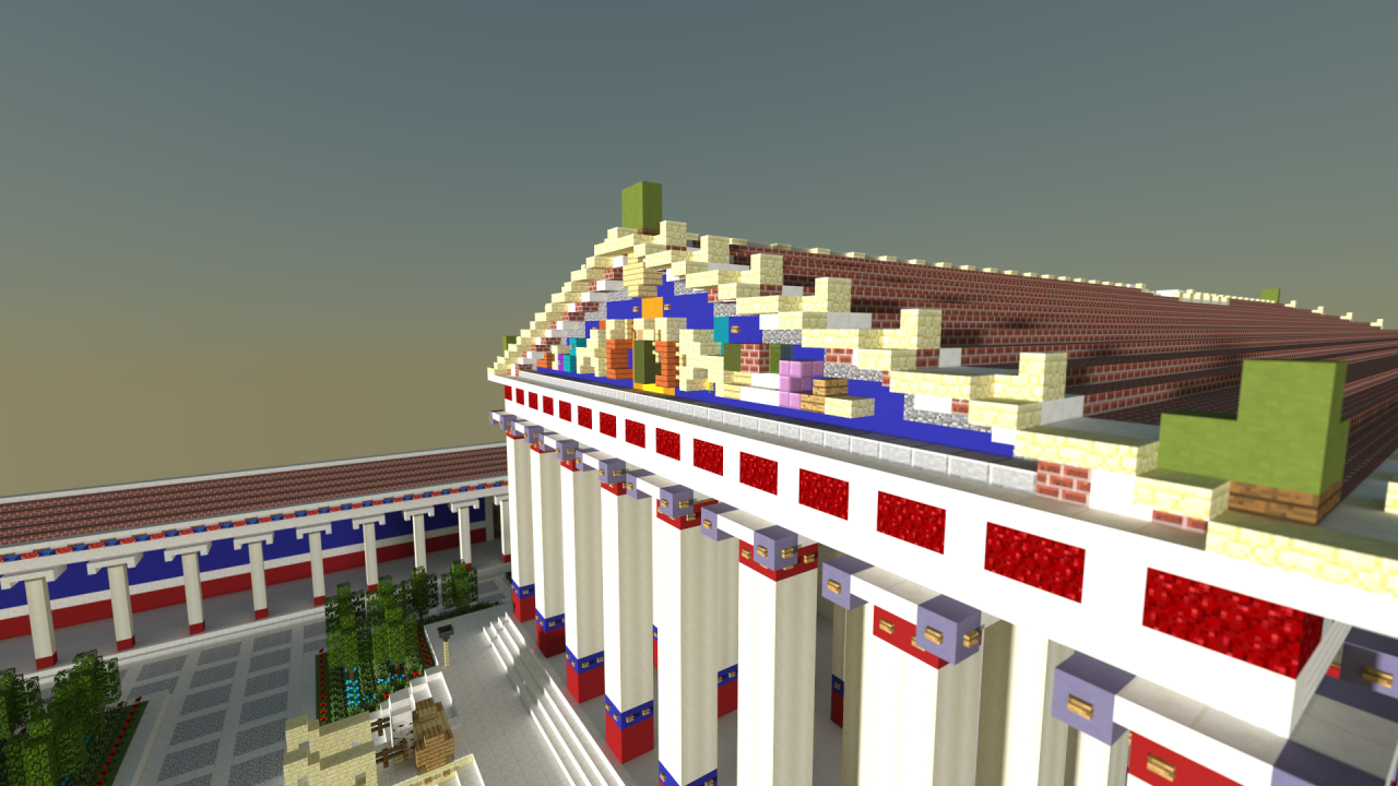 Temple of Artemis at Ephesus 320 A.D. Minecraft Map