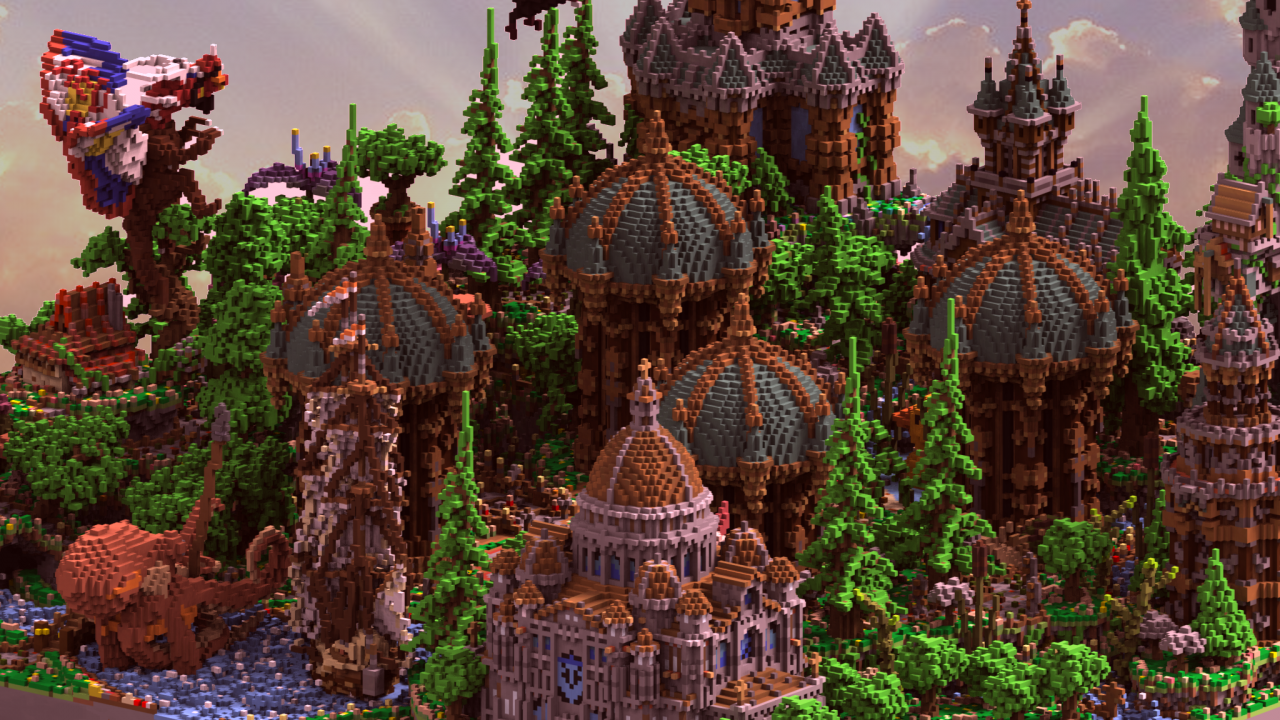 HardCast | Medieval Spawn | MediumHc Minecraft Map