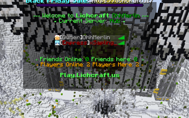 Lichcraft Minecraft Server