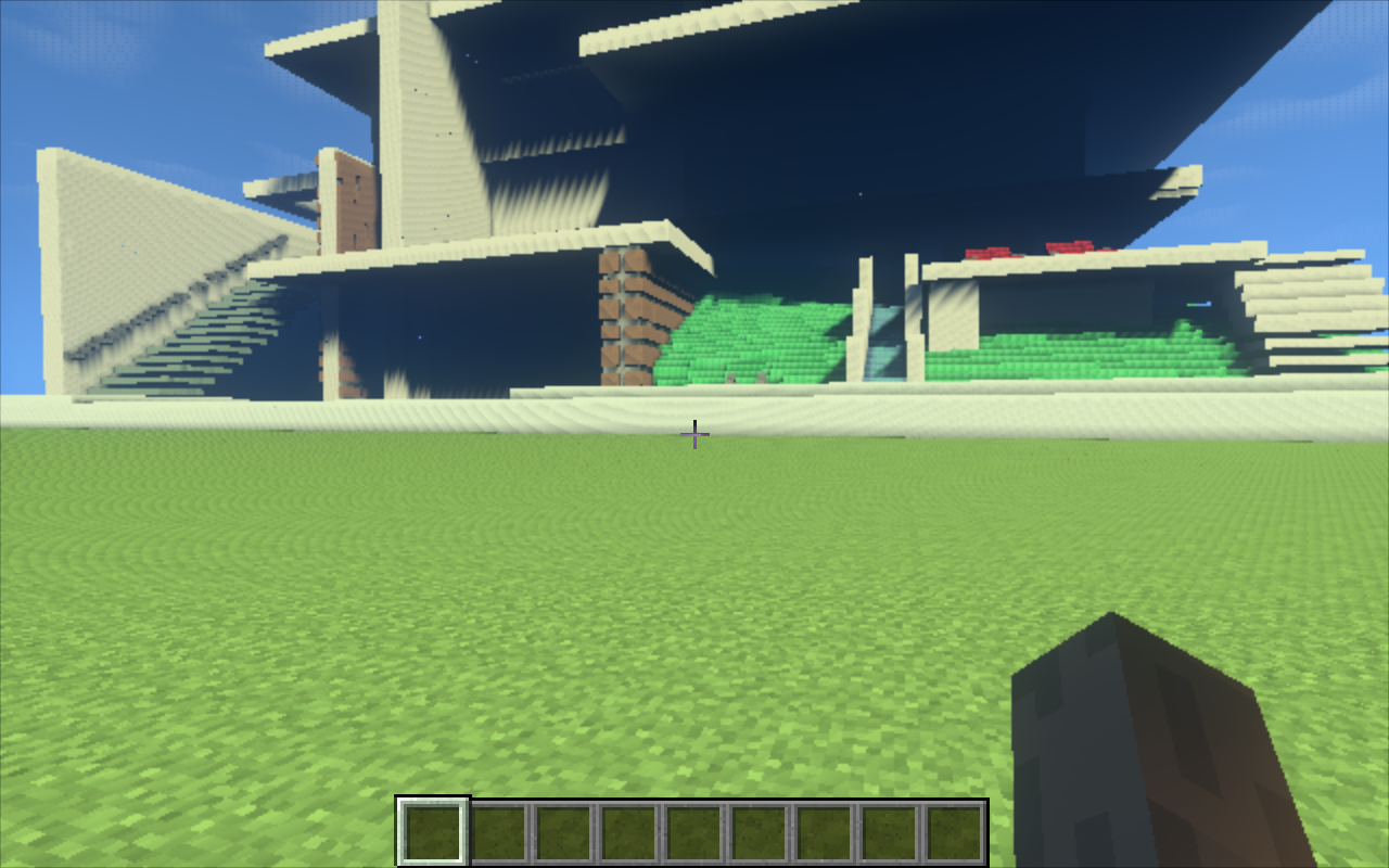 The Modern mansion schematic Minecraft Map