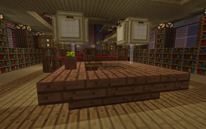 The Grand Library Minecraft Map