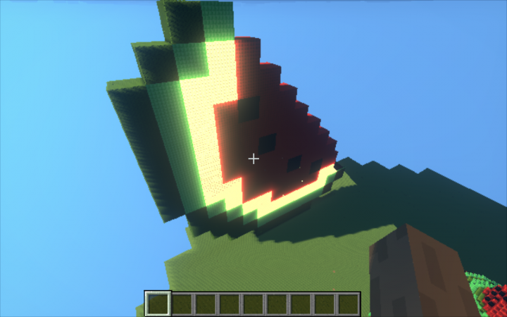Watermelon art Minecraft Map