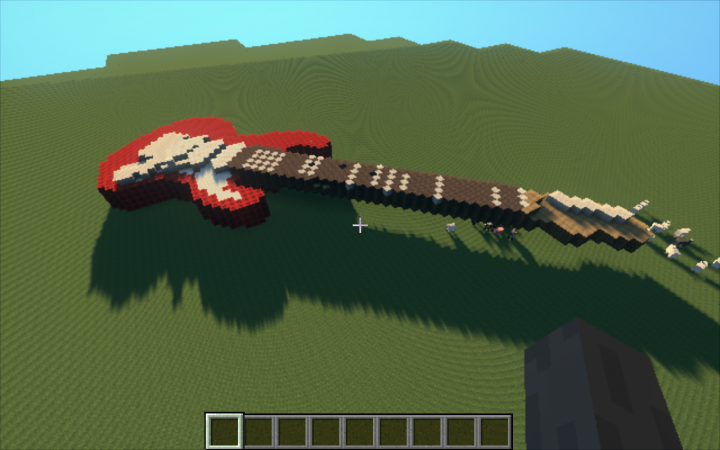 Guitar schematic Minecraft Map