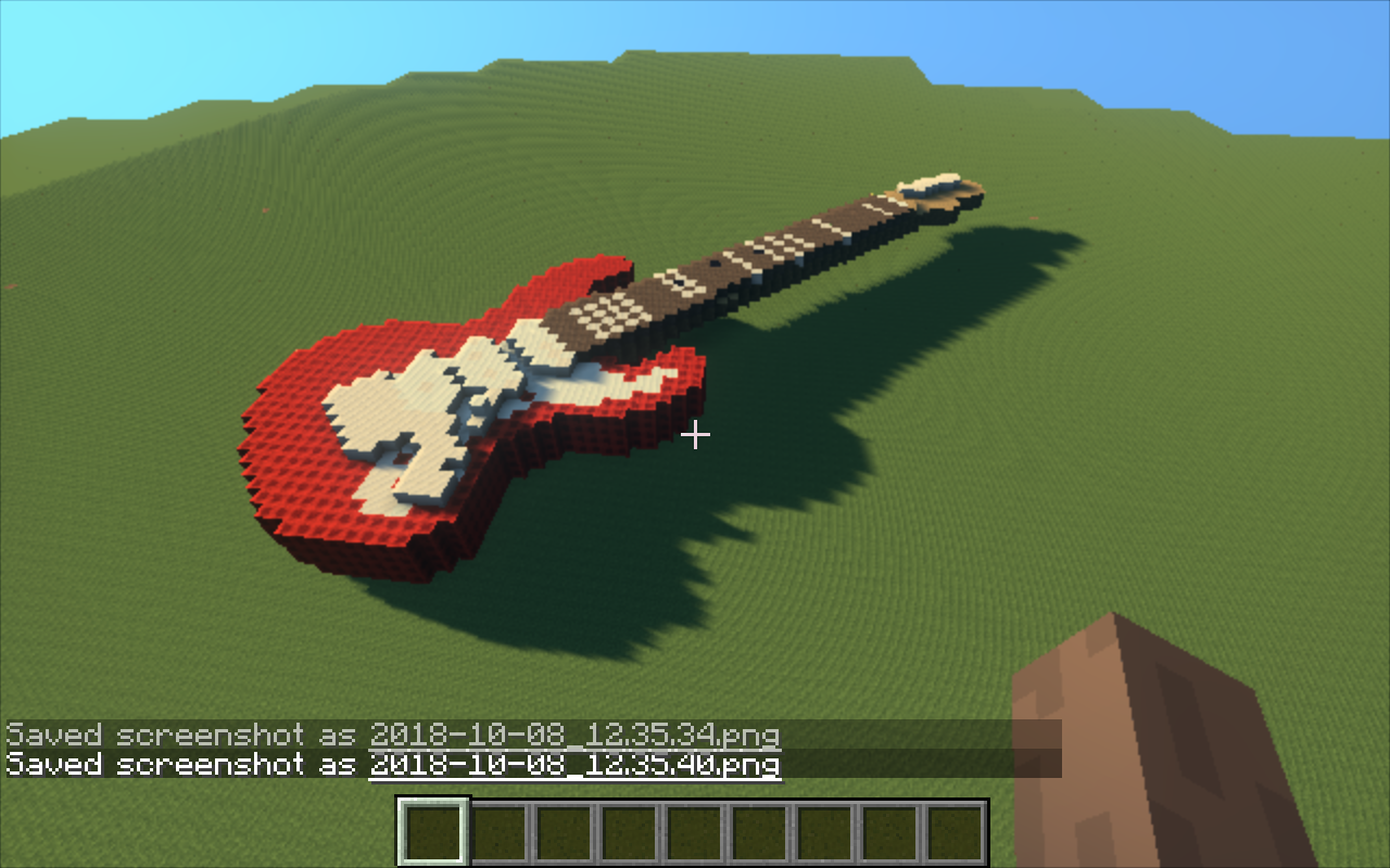 Guitar schematic Minecraft Map