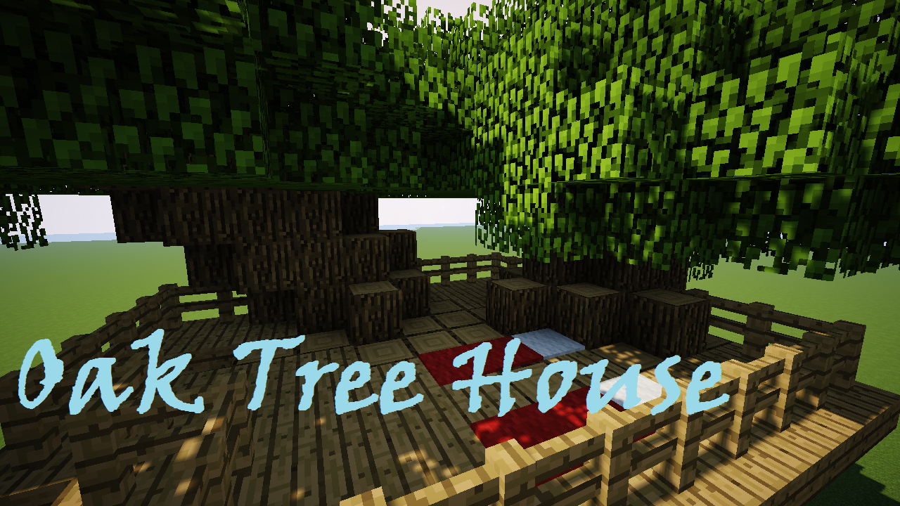 Oak Tree House Minecraft Map