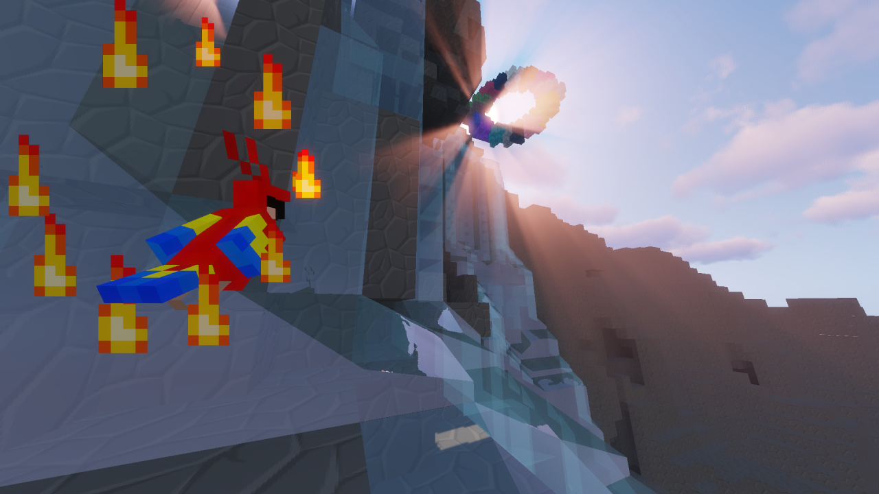 Pilots Peak (Elytra Course) Minecraft Map