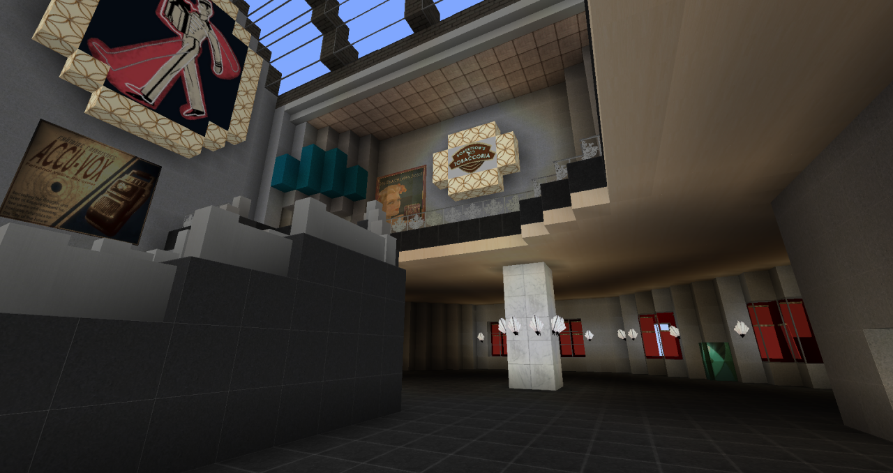 Bioshock Fort Frolic Minecraft Map