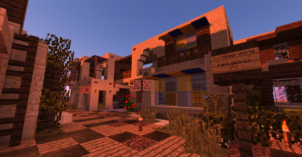 Khayr - the Egyptian City Minecraft Map