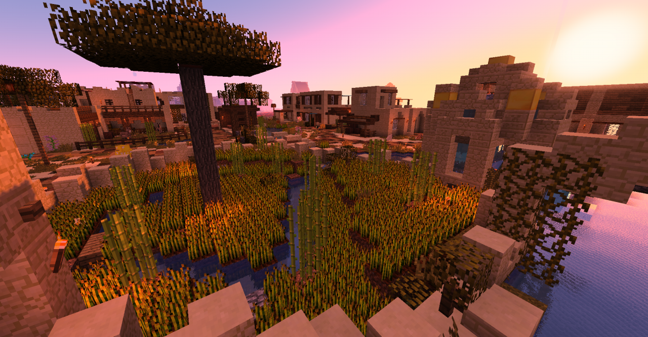 Khayr - the Egyptian City Minecraft Map