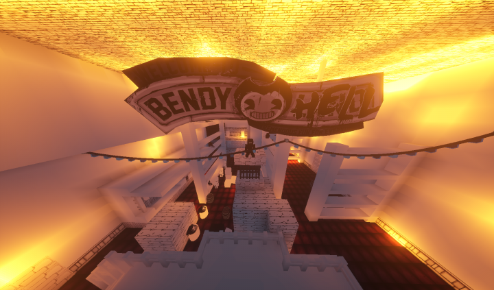 bendy and the ink machine Minecraft Texture Pack