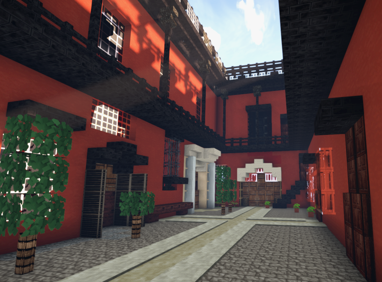 Casa Riva Agüero, San Agustin, Lima, Peru Minecraft Map