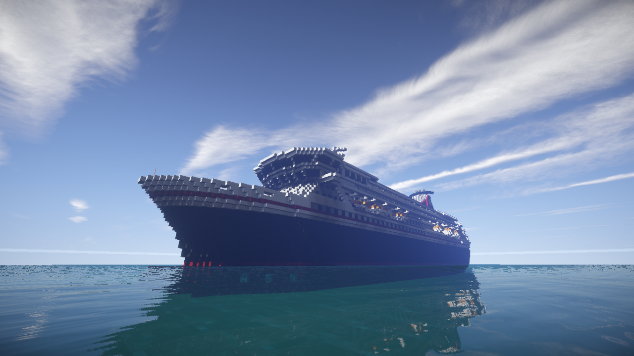 MV Balmoral I Fred Olsen Cruise Line Minecraft Map