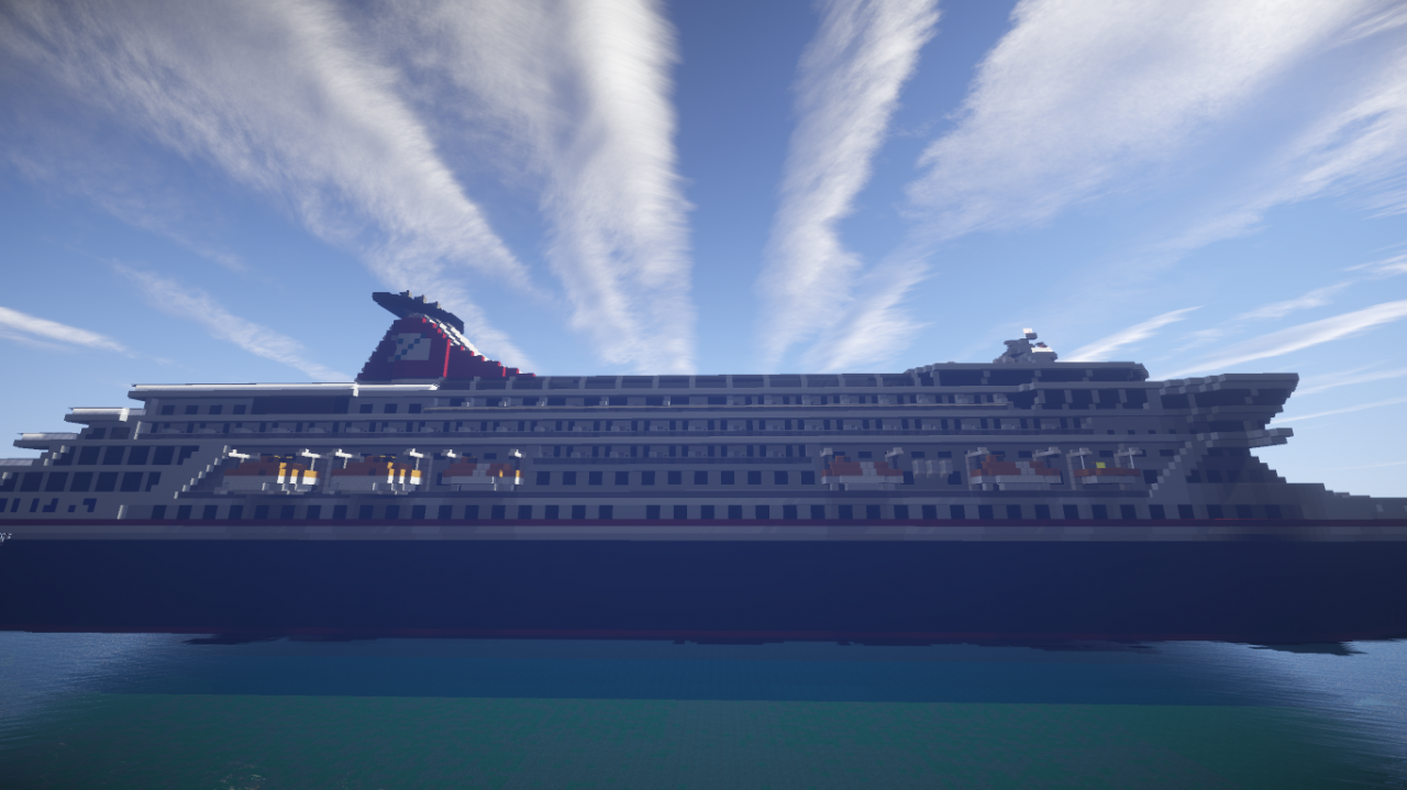 MV Balmoral I Fred Olsen Cruise Line Minecraft Map