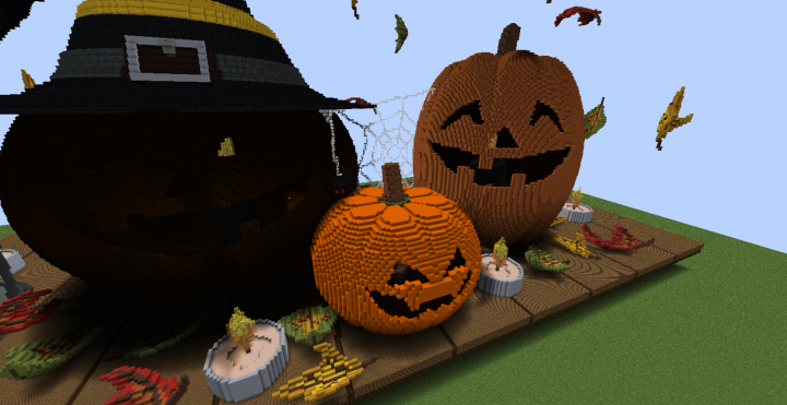 halloween "Autumn still life" Minecraft Map