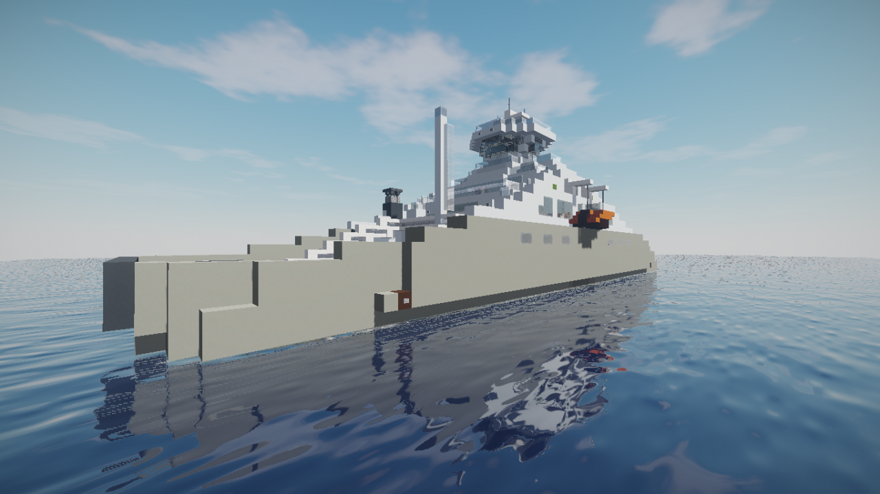 Coastal custom car ferry Minecraft Map