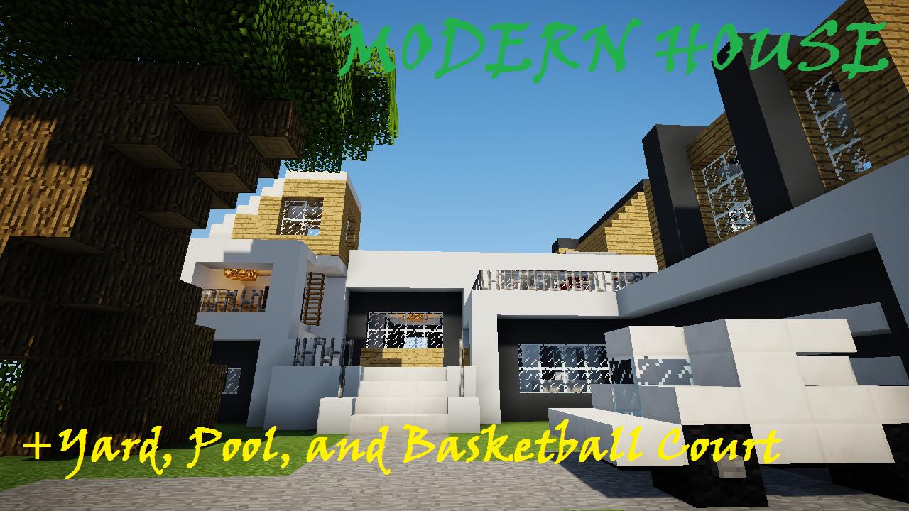 MODERN HOUSE Design! DOWNLOAD Minecraft Map