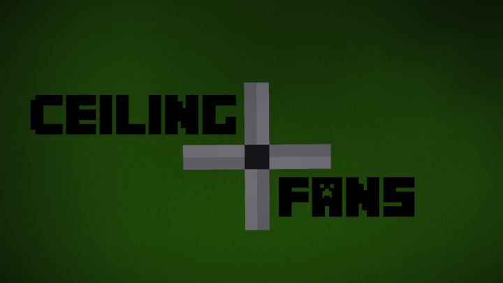 Ceiling Fans | MC Vanilla 1.9.x-1.13.x Minecraft Texture Pack