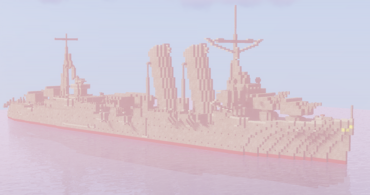 Wadsworth Class Destroyer (Fictional US Destroyer) Minecraft Map