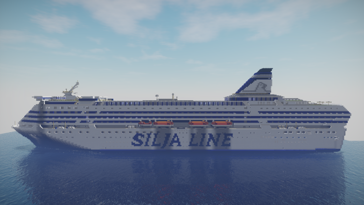 Silja Line M/S Silja Serenade Minecraft Map