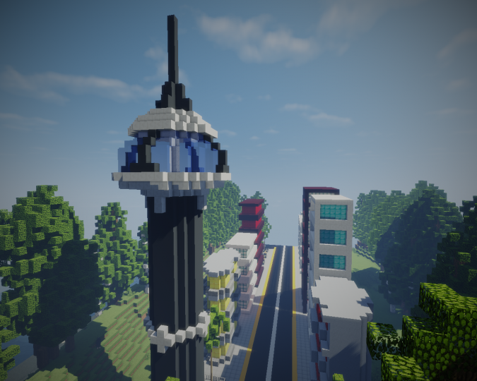 Minecraft MINI City - 1.12.2 WalmyWOOD Minecraft Map