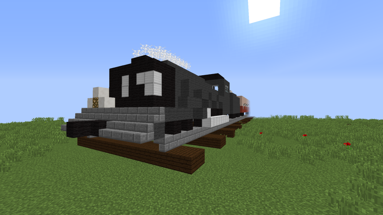 Train Showcase Minecraft Map