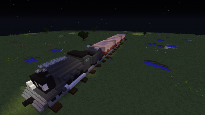 Train Showcase Minecraft Map