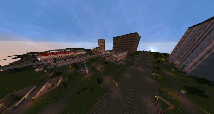Pokrov Soviet City Update Minecraft Map