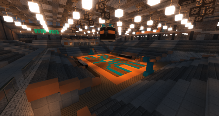 The Martin Family Rec Center: Greenfield Eastern University Minecraft Map