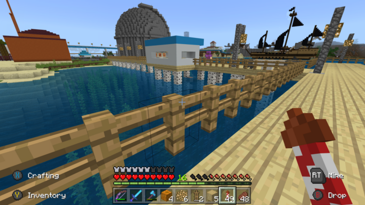 DB Pier Minecraft Map