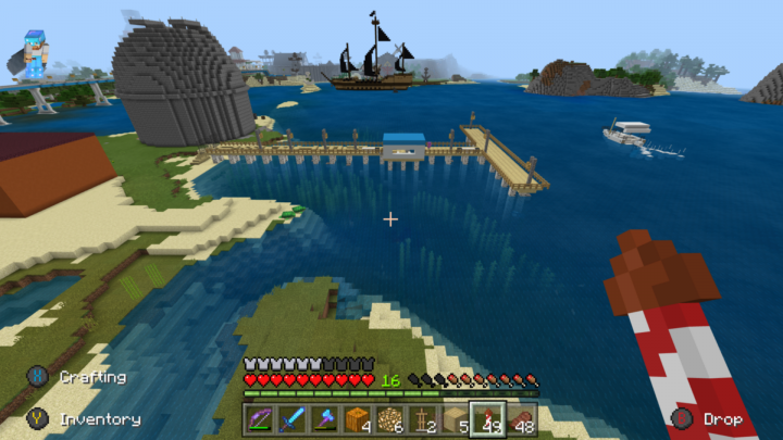 DB Pier Minecraft Map