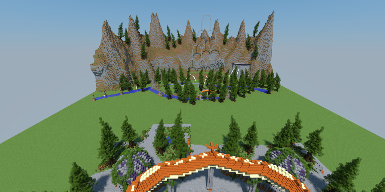 New Lobby Work in Progress Minecraft Map